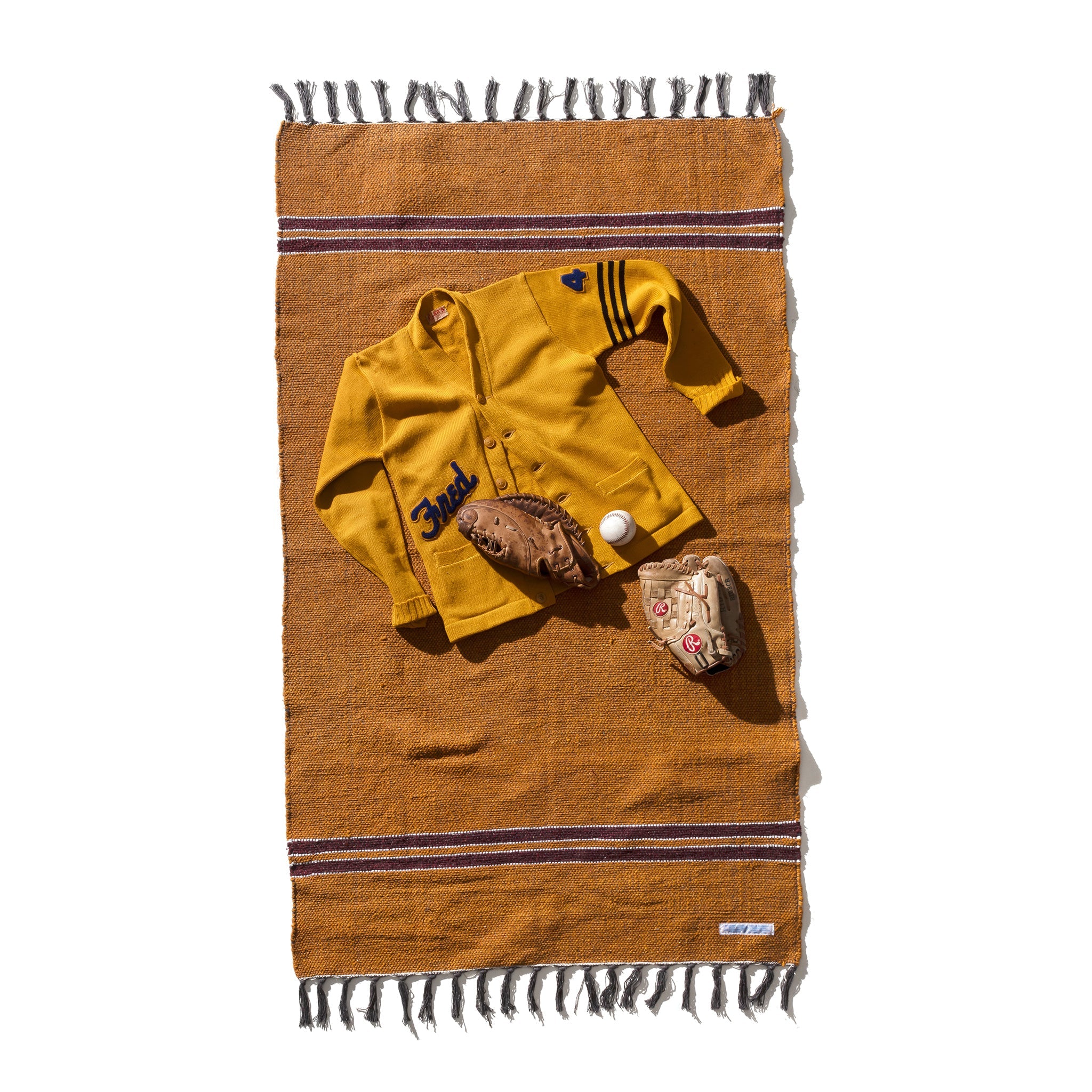 COLLEGE RUG / Mustard – PUEBCO TAIWAN